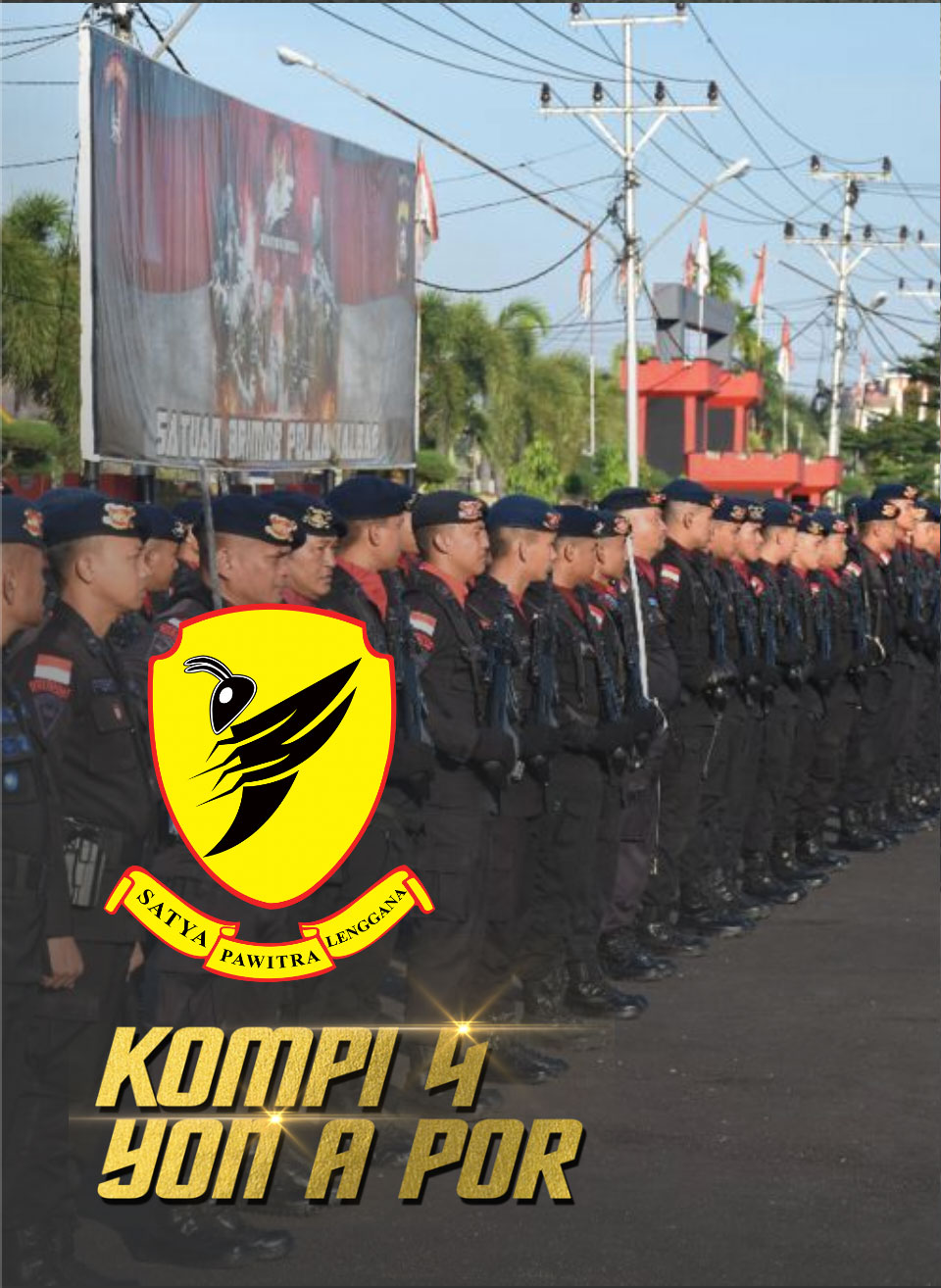 Satuan Brimob Polda Kalimantan Barat – Brimob Untuk Indonesia