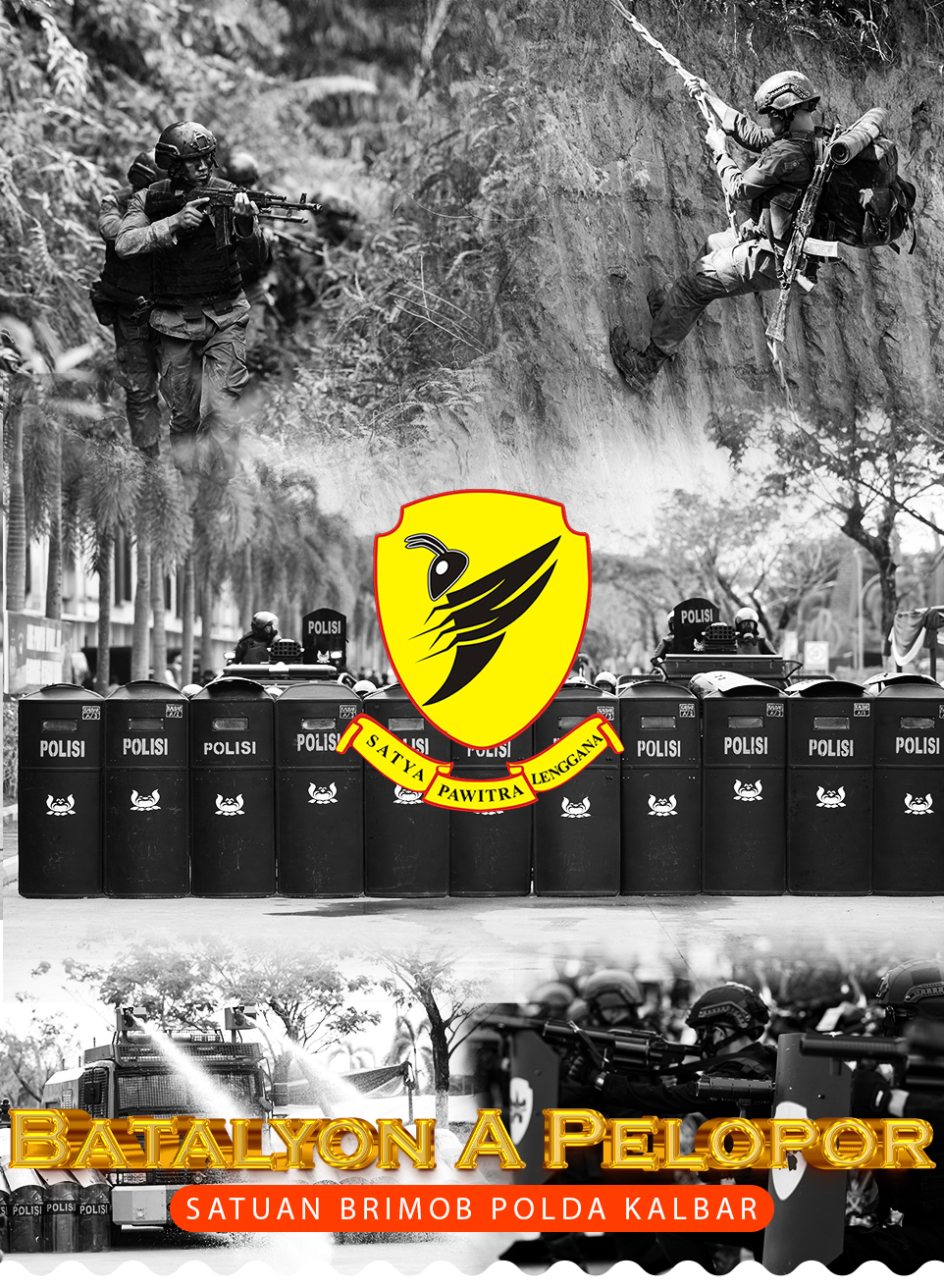 Satuan Brimob Polda Kalimantan Barat – Brimob Untuk Indonesia