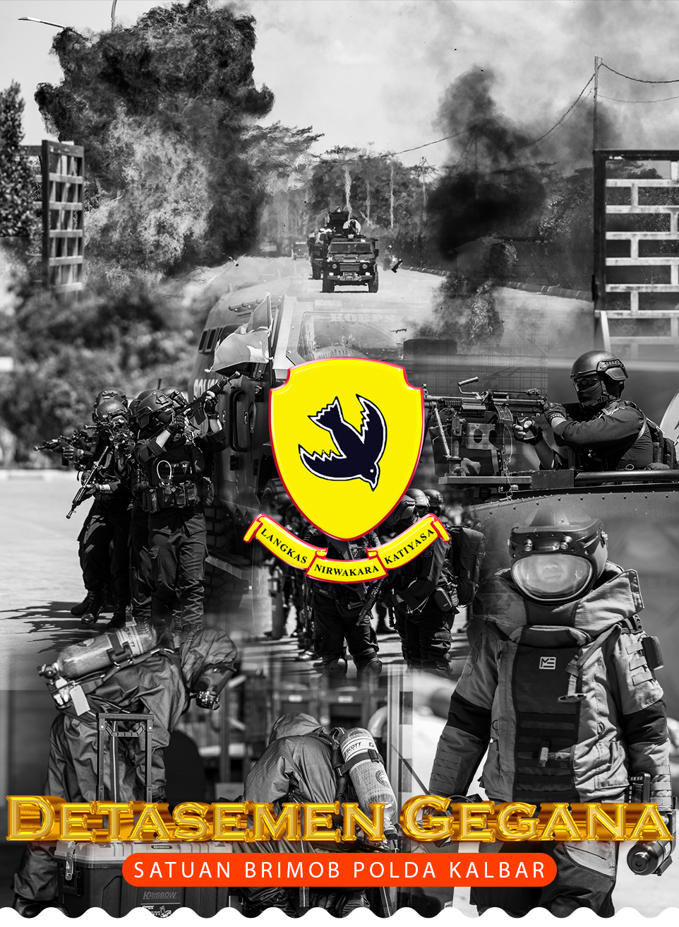 Satuan Brimob Polda Kalimantan Barat – Brimob Untuk Indonesia